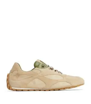 Bottega Veneta Bottega Veneta Orbit Flash Lace-Up Sneakers Neutral