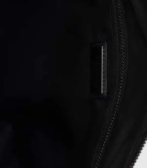 Prada Re-nylon And Leather-trim Explore Messenger Bag - Black
