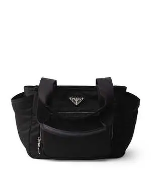Prada Re-nylon Tote Bag - Black