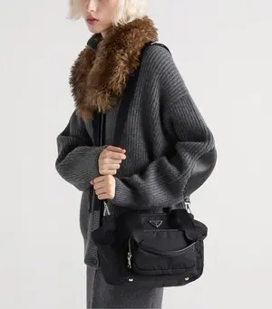 Prada Re-nylon Tote Bag - Black