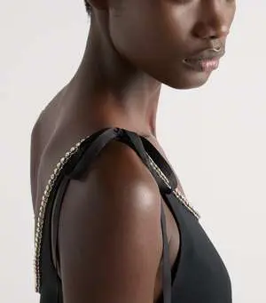 Prada Embellished Mini Dress