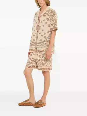 Alanui Bandana Shirt - Neutrals
