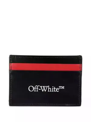 Off-White Arrow-detail Leather Cardholder