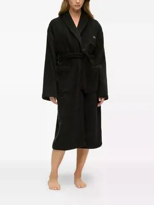 Karl Lagerfeld Hotel Karl Bathrobe - Black