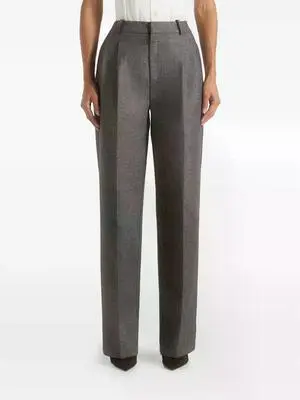 Manière De Voir Julie Pleated Speckle Tailored Trousers