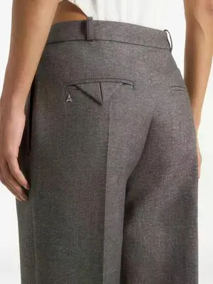 Manière De Voir Julie Pleated Speckle Tailored Trousers