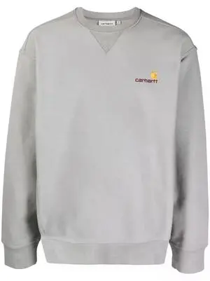 Carhartt Work In Progress Cotton Sweatshirt - Grey