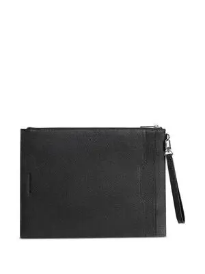 Manière De Voir Eiffel Plaque Faux Leather Laptop Case
