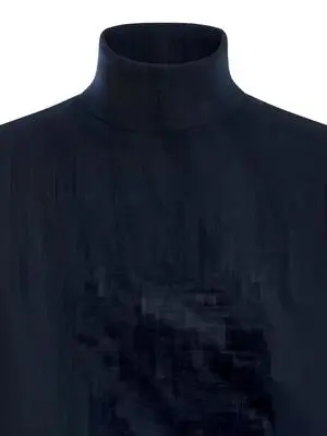 FRANZESE COLLECTION Roll Neck Sweater - Blue