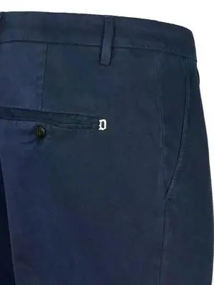 DONDUP Cuffed-hem Trousers - Blue