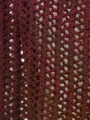 Max Mara Open-knit High-neck Sweater
