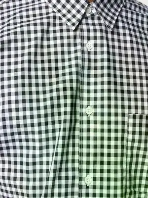 Comme Des Garçons Check-print Cotton Shirt - Neutrals