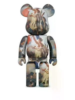 MEDICOM TOY X Eugène Delacroix Liberty Leading The People Be@rbrick 1000% Figure (70cm) Neutrals