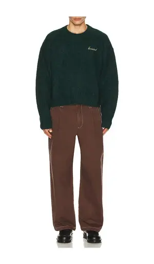 BOUND Heavy Canvas Workwear Trouser In . Also