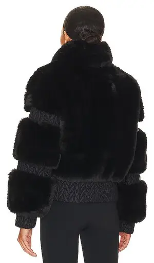 Goldbergh Faux Fur Trimmed Quilted Ski Jacket