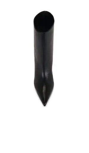 Raye Leather Stiletto Heel Pointed Toe Ankle Boots