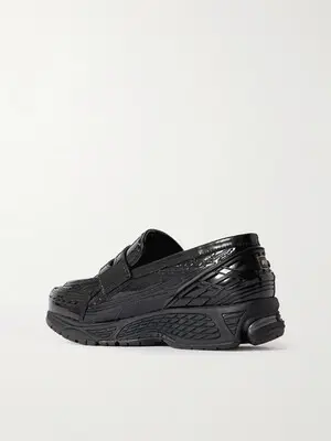NEW BALANCE 1906l Leather And Rubber-trimmed Mesh Slip-on Sneakers