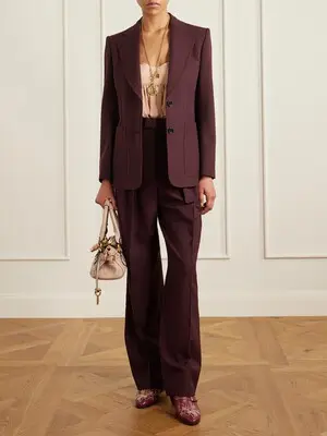 Chloé Paddington Embellished Leather Tote - Neutrals