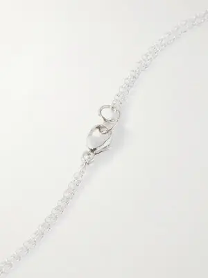 Agmes Teneille Sterling And Pearl Necklace