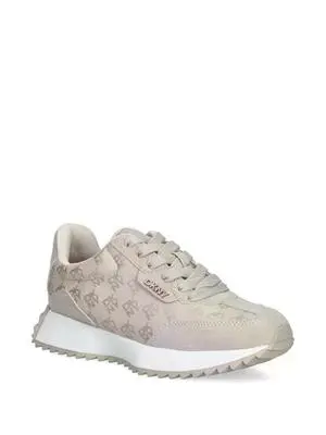 Dkny Logo Print Lace-up Sneakers