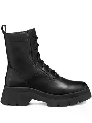 Geox Lace-up Leather Boots