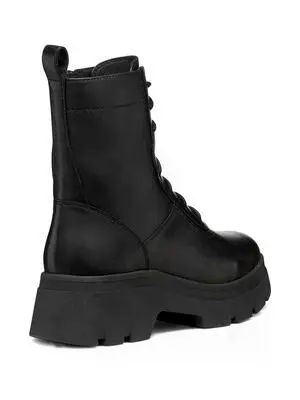 Geox Lace-up Leather Boots