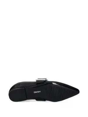 Dkny Buckle-strap Ballet Flats