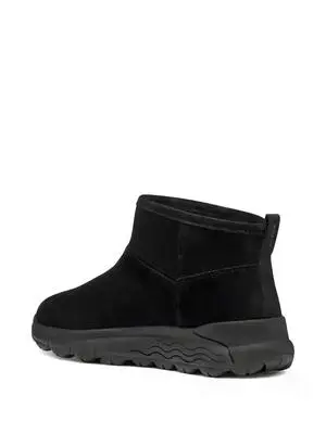 Geox Suede Ankle Boots With Pull Tab