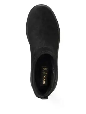 Geox Suede Ankle Boots With Pull Tab