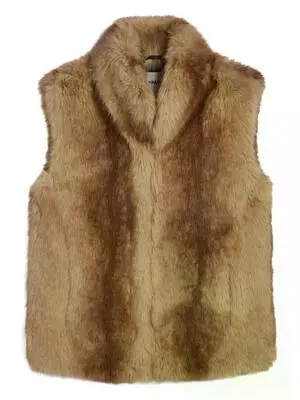 Apparis Apparis Laila Faux Fur Vest Brown