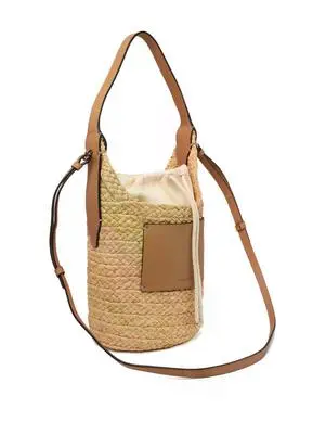 Helen Kaminski Leather-pocket Bucket Bag