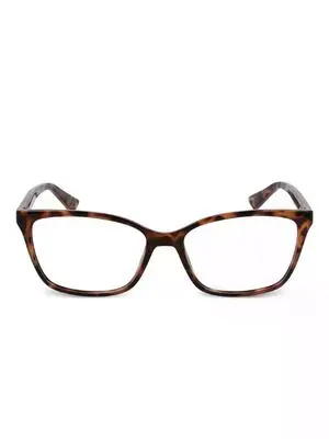 Calvin Klein Rectangle-frame Glasses - Brown