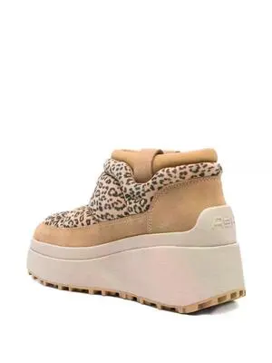 Ash 70mm Onyx Leopard-print Platform Boots