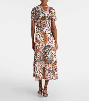 Etro Printed Midi Dress - Multicoloured