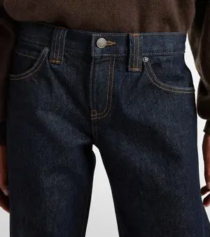 Khaite Karo Barrel-leg Jeans - Blue