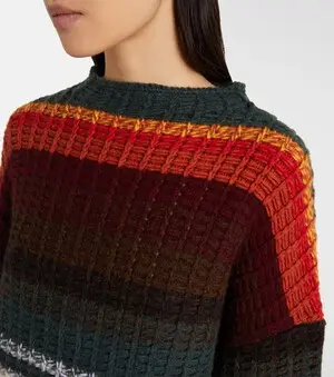 Khaite Yanis Striped Cashmere Sweater - Multicoloured