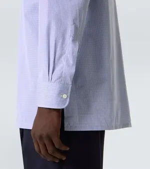 Charvet Checked Cotton Poplin Shirt