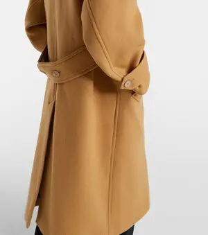 Isabel Marant Étoile Winry Wool And Cashmere-blend Coat