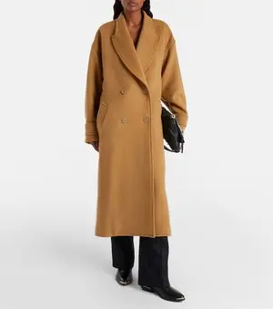 Isabel Marant Étoile Winry Wool And Cashmere-blend Coat