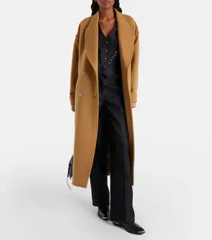 Isabel Marant Étoile Winry Wool And Cashmere-blend Coat