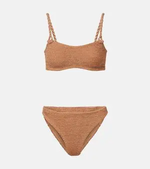 Hunza G Phoebe Bikini Brown