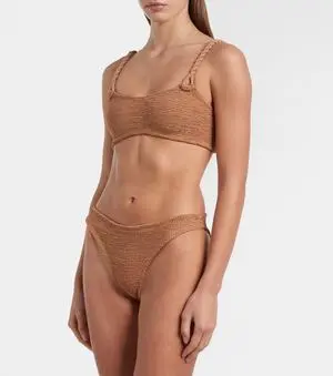 Hunza G Phoebe Bikini - Brown
