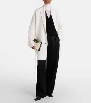 TOTEME Belted Wool Coat