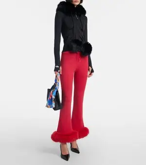 Balenciaga Low-rise Cotton Capri Pants