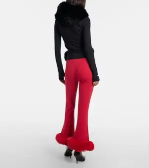Balenciaga Low-rise Cotton Capri Pants