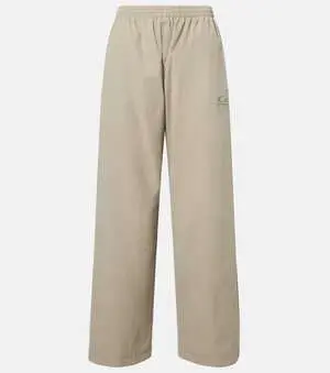 Balenciaga Wide Leg Sports Pants For Women