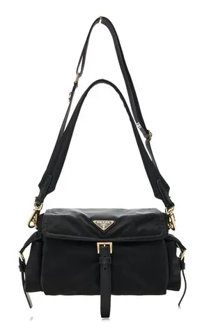 Prada Small Re-nylon Explore Camera Bag - Black