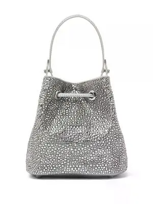 Versace La Medusa Crystal Embellished Mini Bucket Bag