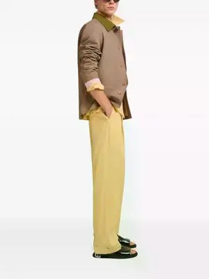 Marni Contrast-collar Pocket Shirt Jacket