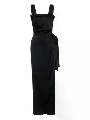 MAISON MARGIELA Asymmetric Gown With Bow Detail